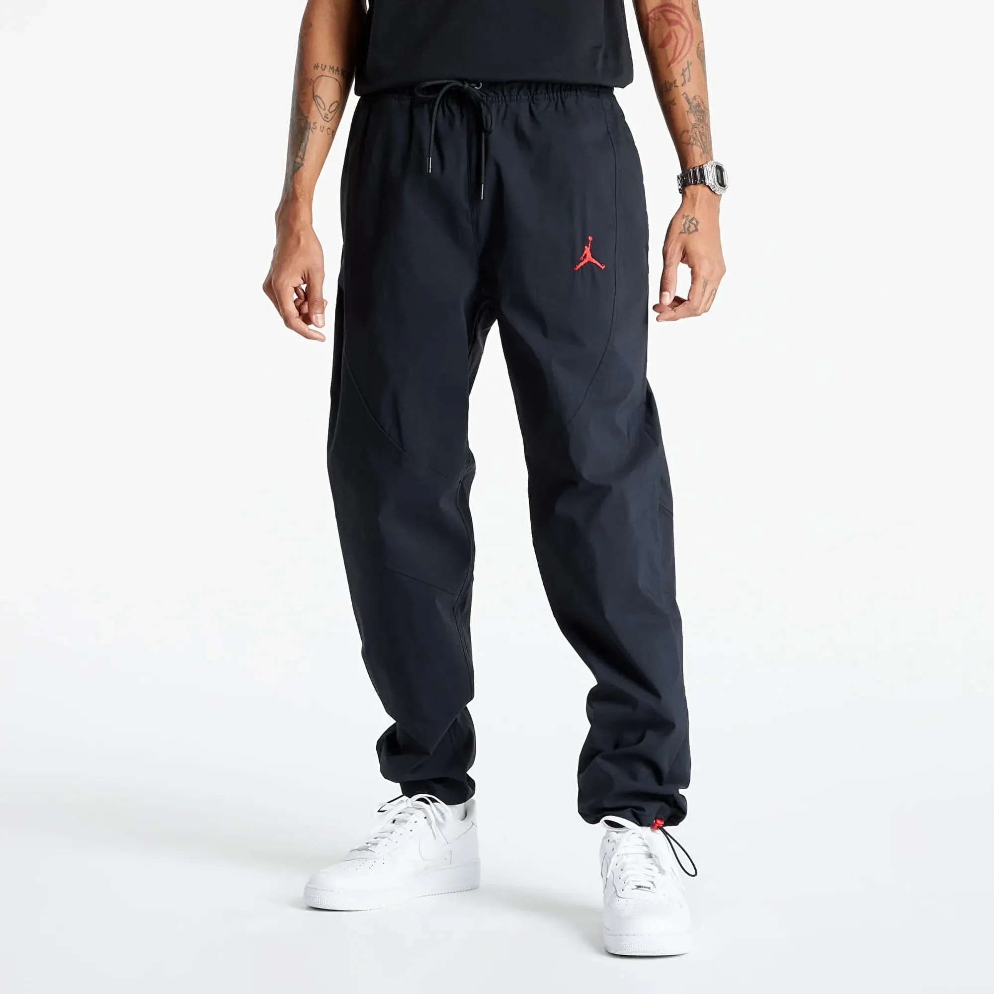 Nike Jordan Pants Jordan Essential M Woven Pants Black/ Gym Red Xxxl-T ...