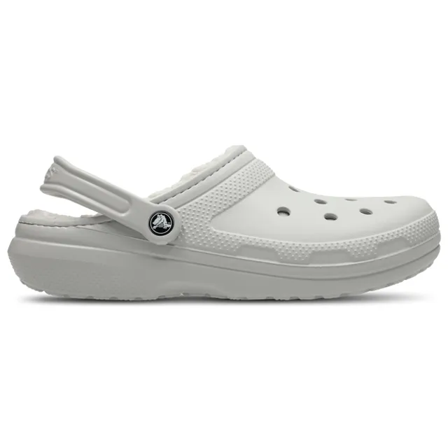 Crocs Classic Lined Clog - Grey - Size 11 - Grey | 203591-1FT | FOOTY.COM