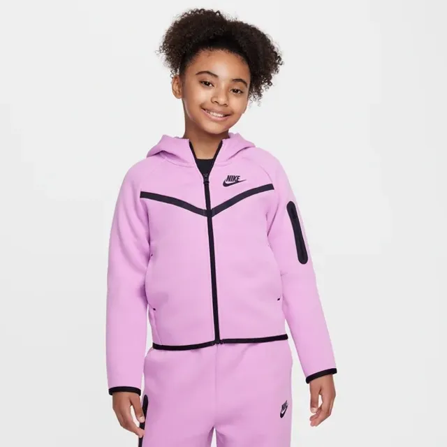 Nike Tech Fleece Unisex Hoodies - Pink | FD2979-632 | FOOTY.COM