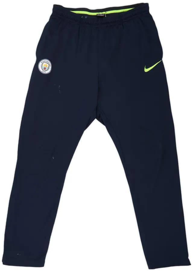 2018-19 Manchester City Nike Track Pants/Bottoms - 5/10 - (XL) | MCYTR1 ...