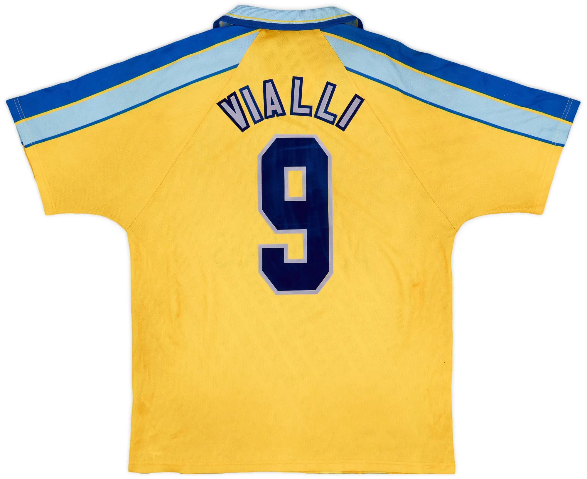 Umbro 1997-98 Chelsea Away Shirt Vialli #9 - 6/10 - (L ...