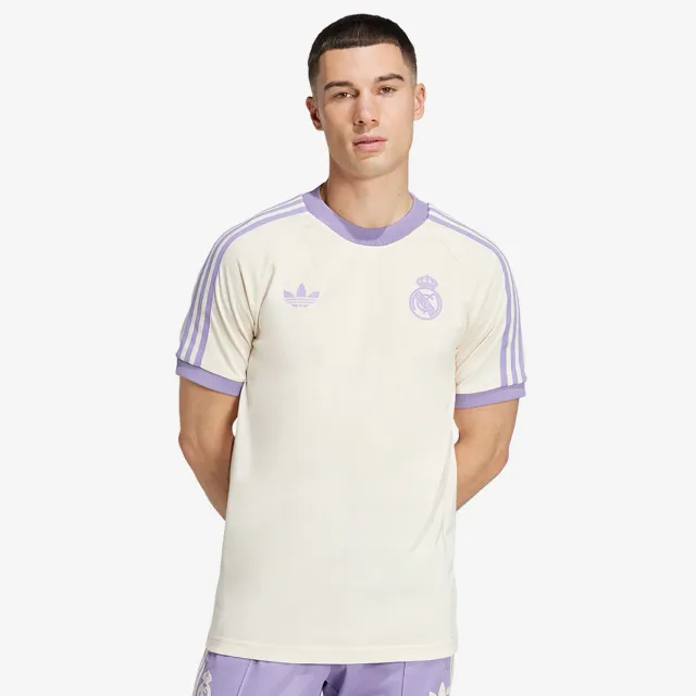 adidas Originals Real Madrid 3 Stripes Tee | IY0057 | FOOTY.COM
