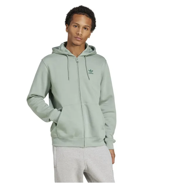 Adidas Originals Trefoil Essentials Full Zip Sweatshirt | JD2419 ...