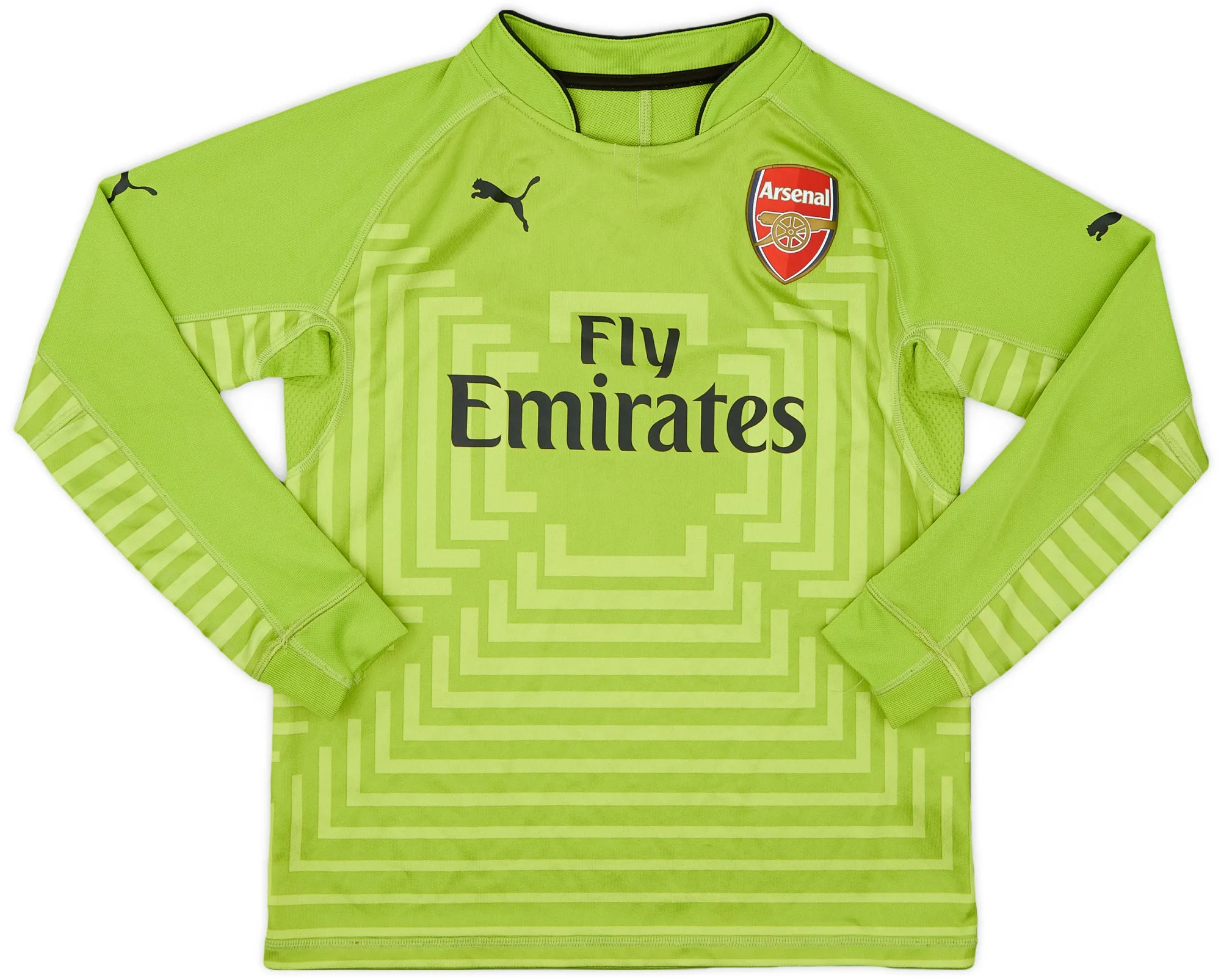 Puma 2015-16 Arsenal GK Shirt - 6/10 - (L.Boys) | ARSG156611000used ...