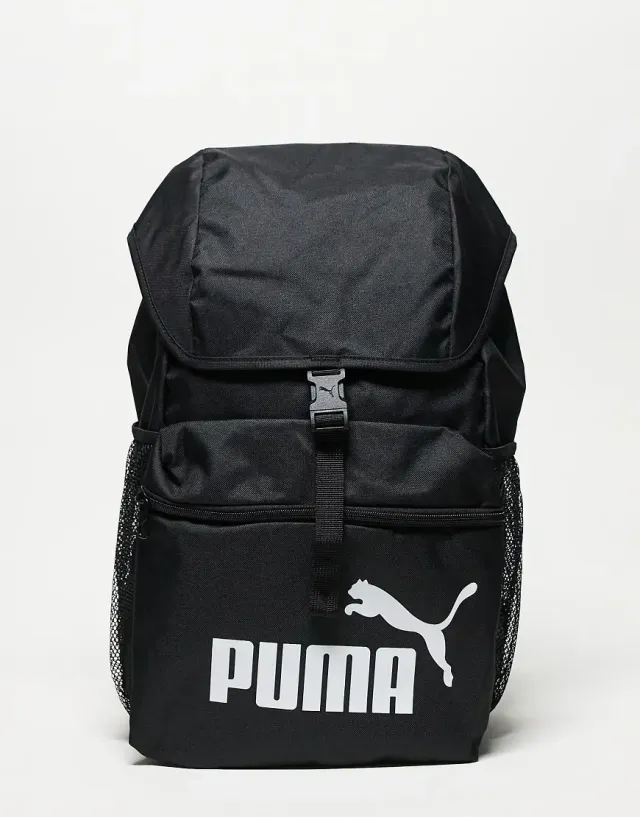 PUMA Phase Hooded Backpack, Black | 090801_01 | FOOTY.COM