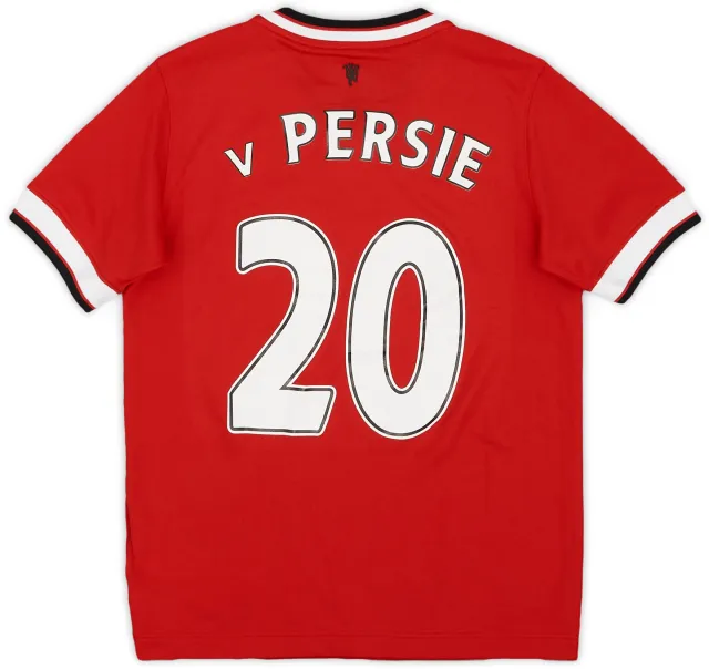 Nike 2014-15 Manchester United Home Shirt v. Persie #20 - 6/10 - (S ...
