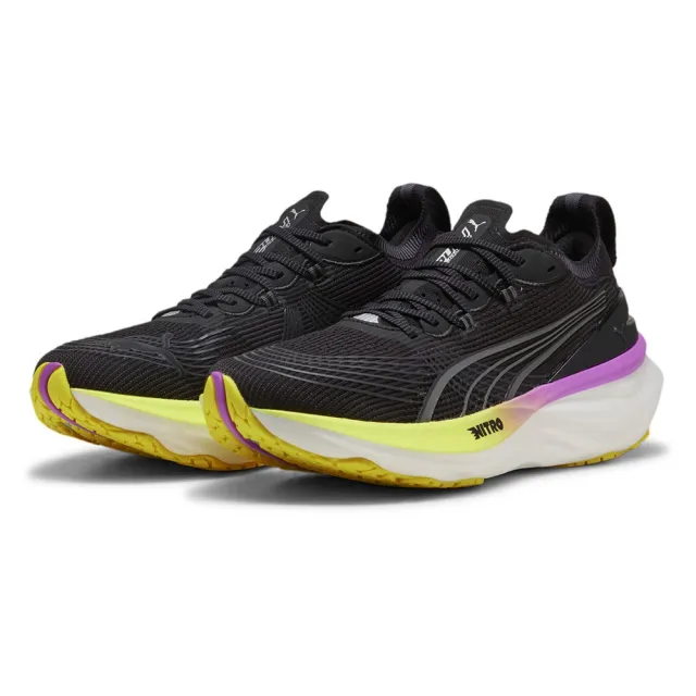 Puma Forever Run Nitro 2 Stability Running Shoe Men - Black, Violet ...