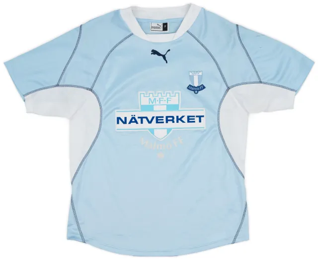 Puma 2004-05 Malmo Home Shirt - 7/10 - (S) | MLMH04713935used | FOOTY.COM