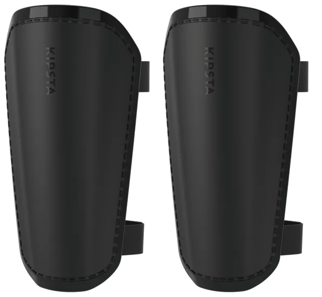 Kipsta Adult Football Shin Pads F100 - Black | 8771720 | FOOTY.COM