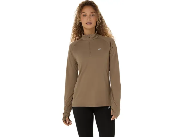 Asics Sport Ls 1/2 Zip Top | 2012D268-200 | FOOTY.COM