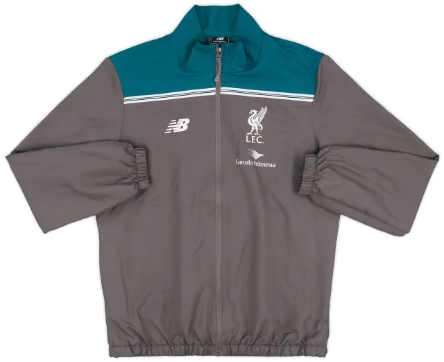 2015-16 Liverpool New Balance Rain Jacket - 9/10 - (M) | LIVJ1539929 ...