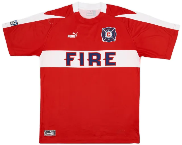 Puma 2003-04 Chicago Fire Home Shirt - 7/10 - (XL) | CHFH03151280used ...