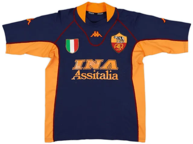 Kappa 2001-02 Roma Third Shirt - 5/10 - (M) | ROMT01990861used | FOOTY.COM
