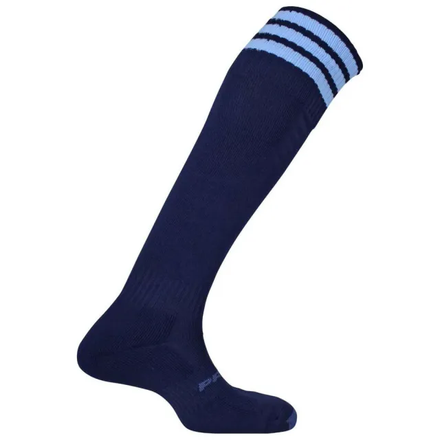 Mitre Mercury 3 Stripe Long Socks | 5-T70061NSK | FOOTY.COM