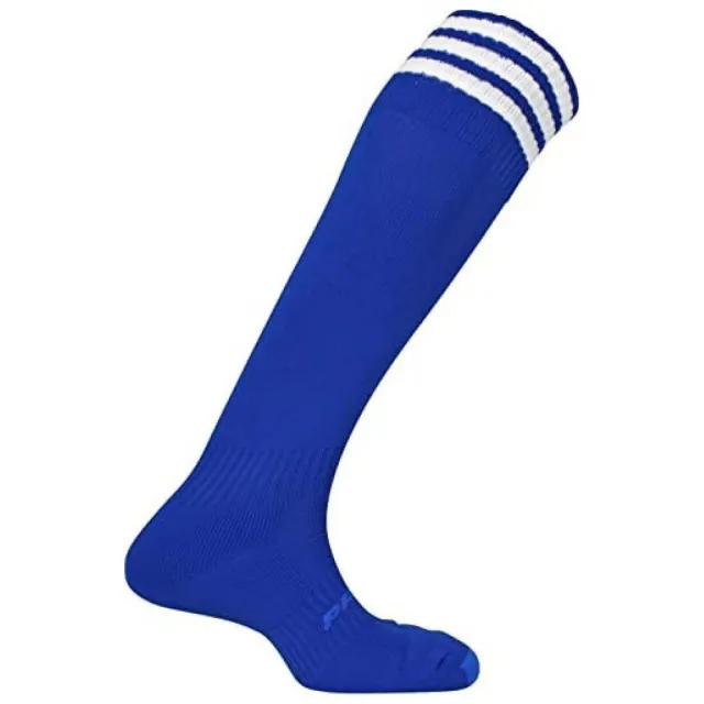 Mitre Mercury 3 Stripe Long Socks | 5-T70061ARH | FOOTY.COM