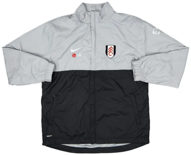 2009-10 Fulham Nike Track Jacket - 8/10 - (L) | FULJ09-950 | FOOTY.COM