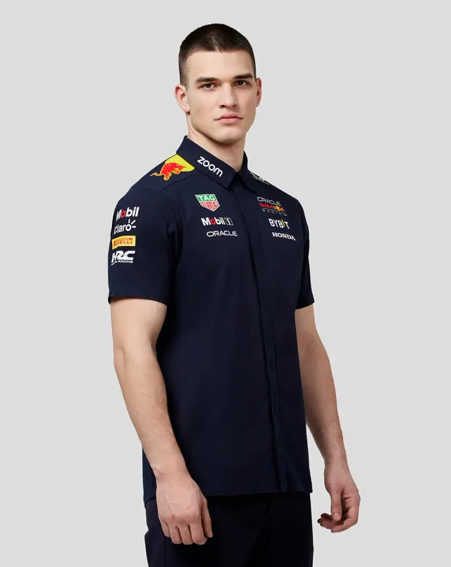 Castore Oracle Red Bull Racing Men's Official Teamline Short Sleeve ...