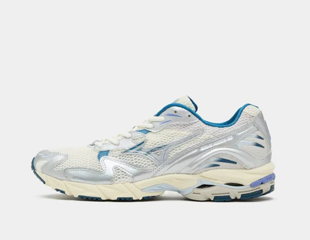 Mizuno Wave Rider 10, Silver | D1GA2431-01 | FOOTY.COM