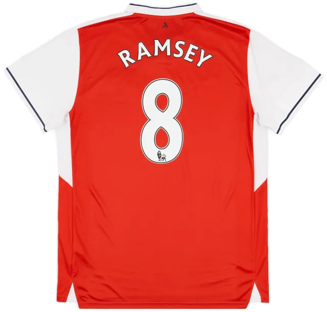 Puma 2016-17 Arsenal Home Shirt Ramsey #8 - 9/10 - (XL ...