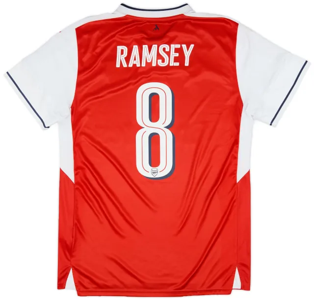 Puma 2016-17 Arsenal Home Shirt Ramsey #8 - 9/10 - (L ...