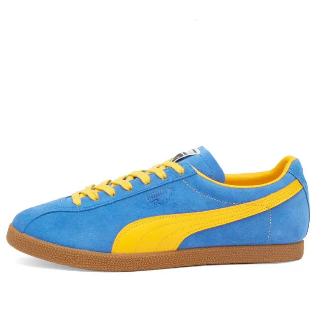 PUMA Brasil Sneakers Unisex, Vivid Blue/Tangerine | 401048_04 | FOOTY.COM