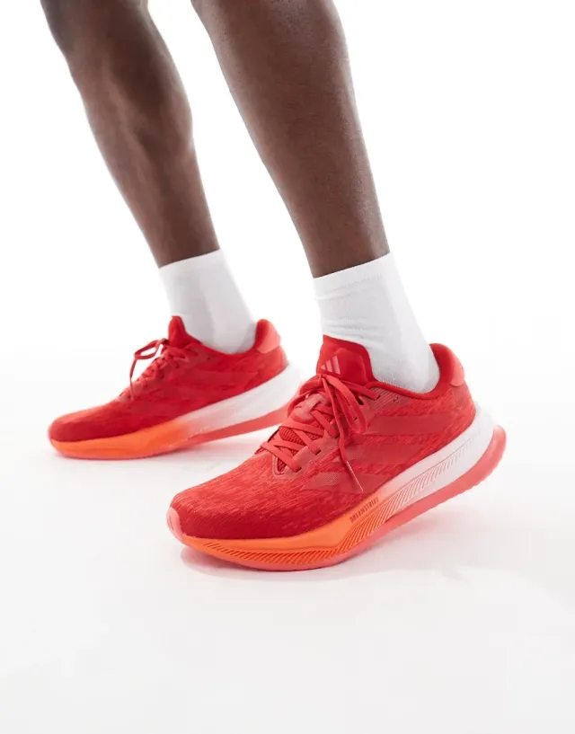 Adidas Running Supernova Comfortglide In Red | IH0899 | FOOTY.COM