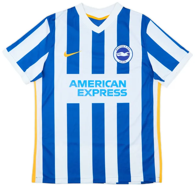 Nike 2021-22 Brighton Home Shirt - 8/10 - (L) | BRIH21-146 | FOOTY.COM