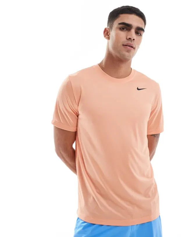 Nike Training Legend Dri-Fit T-Shirt In Apricot-Orange | DX0989-844 ...