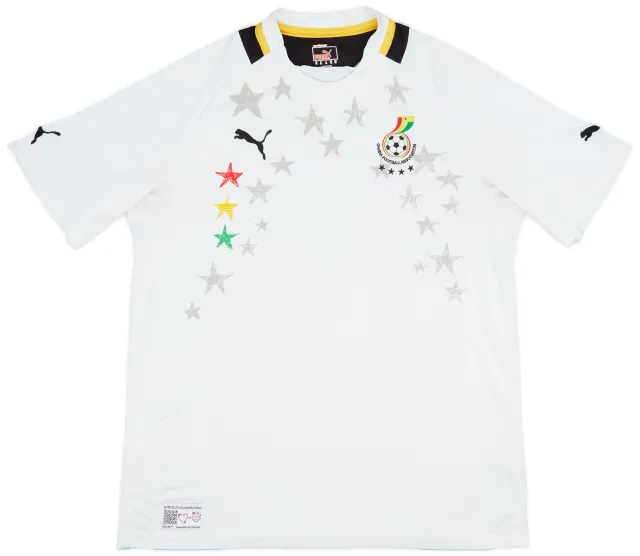 Puma 2012-13 Ghana Home Shirt - 7/10 - (XL) | GHAH12852561used | FOOTY.COM