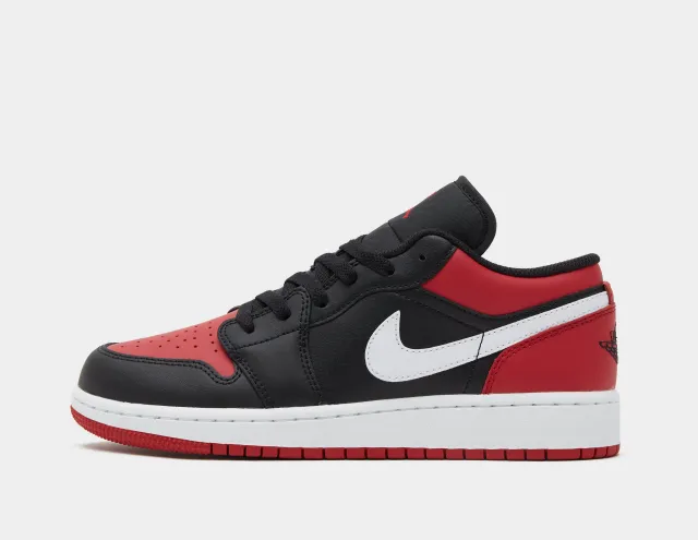 Nike Jordan Air Jordan Air Jordan 1 Low Alternate Bred Toe GS | 553560 ...