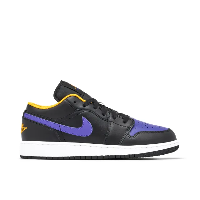Nike Jordan Air Jordan Air Jordan 1 Low Lakers GS | 553560-075 | FOOTY.COM