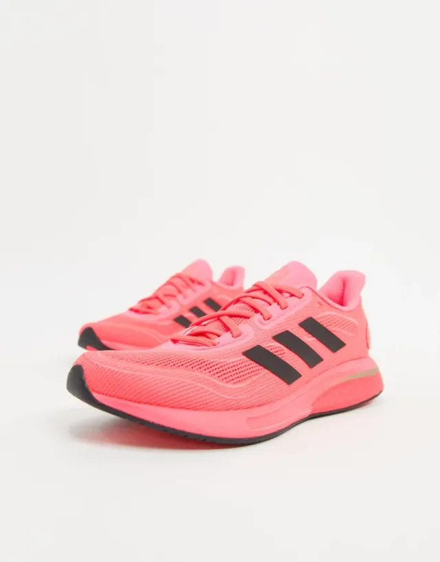 Adidas Running Supernova Trainers In Pink | FW0704 | FOOTY.COM