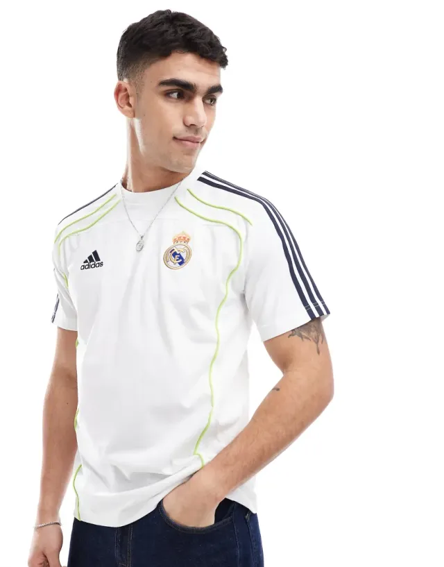 adidas Real Madrid Mens SS Home Shirt 2024/25 | JF2591 | FOOTY.COM
