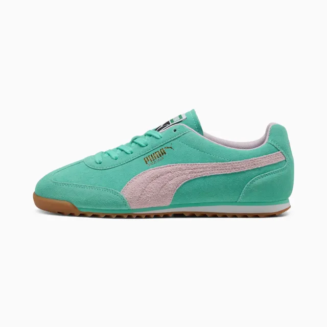 PUMA Arizona Suede Sneakers, Aquatic/Rose Mauve | 402362_02 | FOOTY.COM