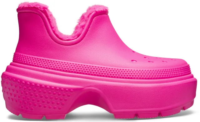 Crocs | Unisex | Stomp Shorty Boot | Boots | Pink Crush | W4/M3 ...