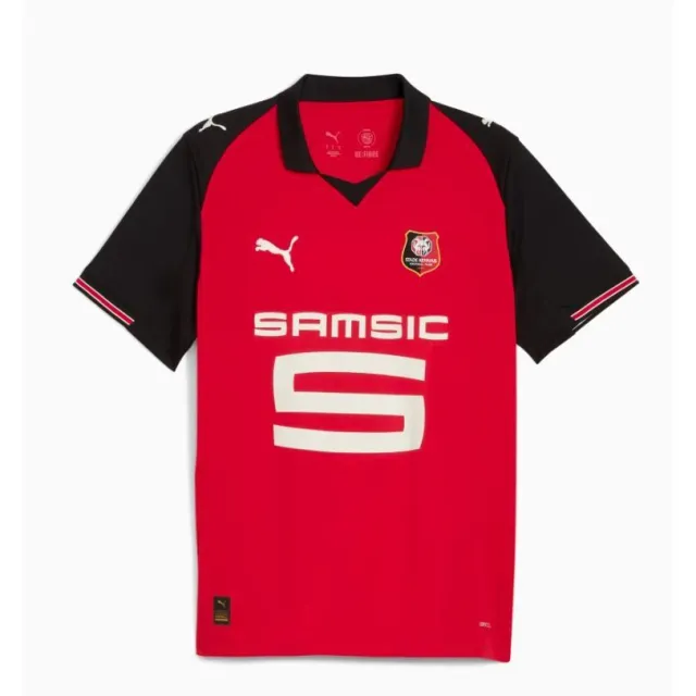 PUMA Stade Rennais FC 25/26 Home Jersey Men, Red/Black | 780219_01 ...