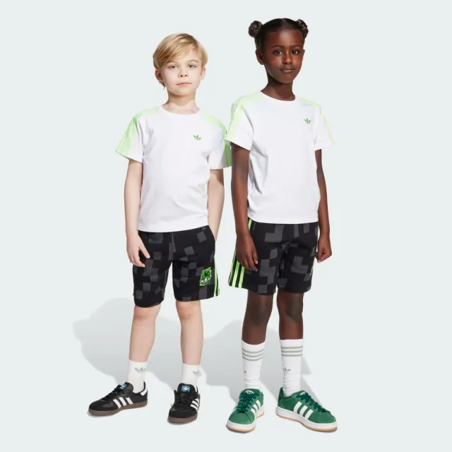 adidas adidas Originals X Minecraft Short Tee Set Kids | KD9821 | FOOTY.COM
