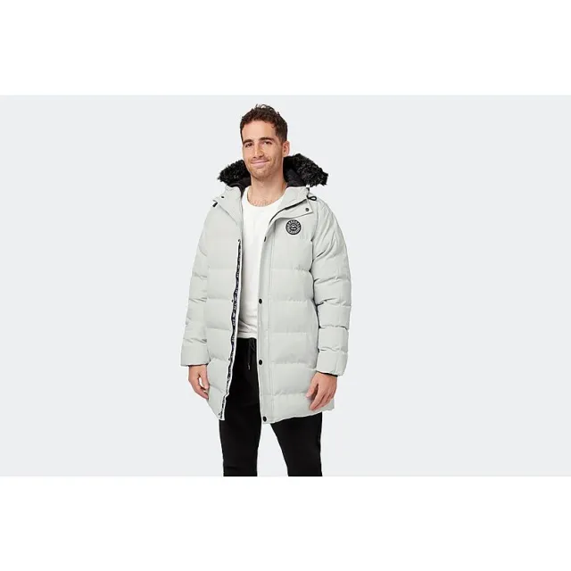 Arsenal 1886 Cream Fur Trim Hood Padded Jacket, Multicolor | N055630 ...