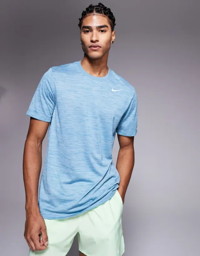 Nike Training Legend Dri-Fit Veneer T-Shirt In Blue | FQ3808-006 ...